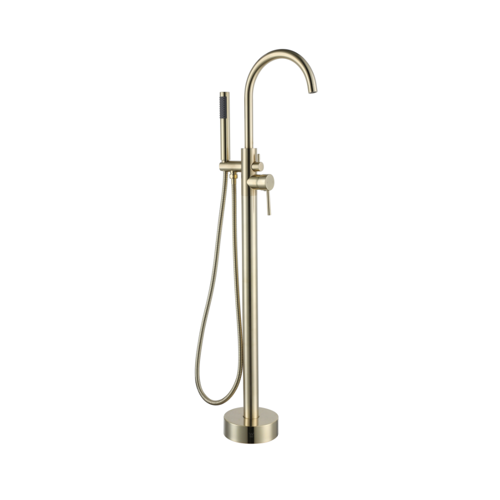 Brushed Champagne Gold Tapware – Belluxe Australia